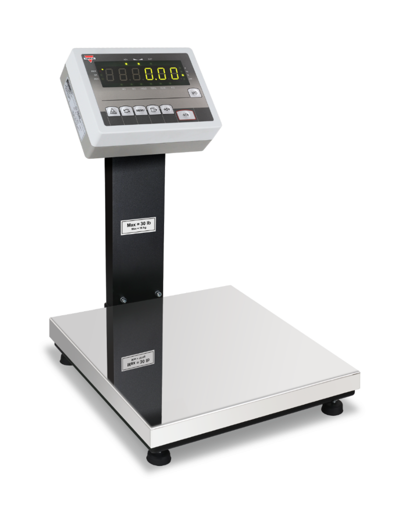 BA15M heavy duty compact platform scale 30 lbs (15kg) x 0.01 lbs (5g)